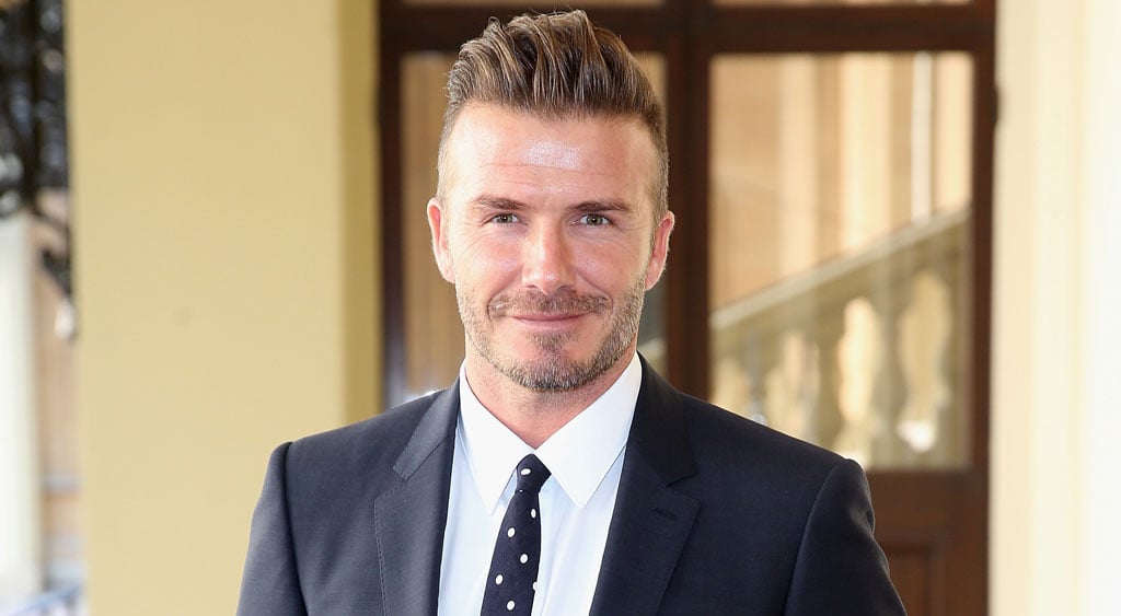 David Beckham Buys Coffee For Paramedic | POPSUGAR Celebrity