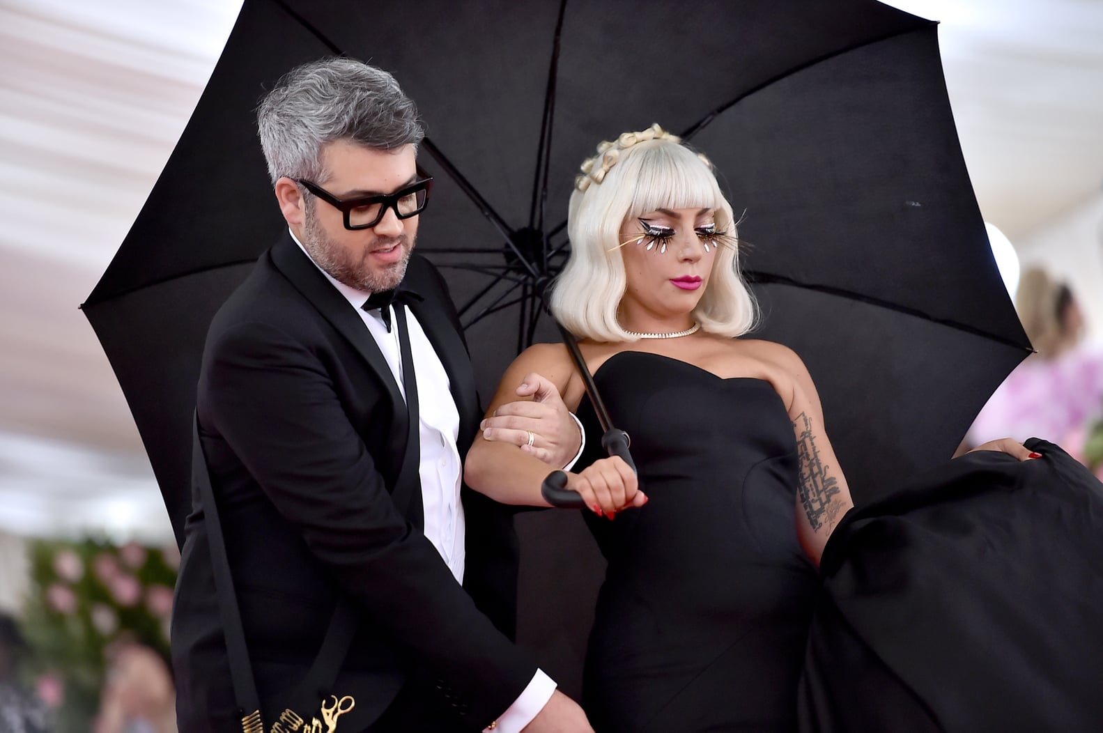 Lady Gaga Eyelashes at the Met Gala 2019 | PS Beauty