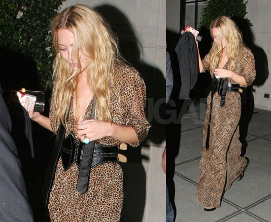 Mary-Kate Goes Wild at Kate Moss' Party | POPSUGAR Celebrity