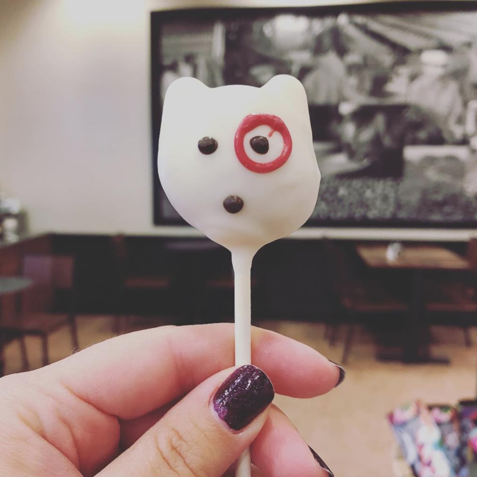 Bullseye Cake Pops at Target Starbucks | PS Family