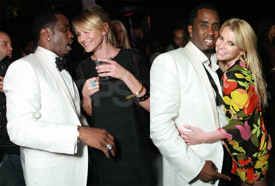 Diddy Parties With Cameron Diaz and Jessica Simpson | POPSUGAR Celebrity