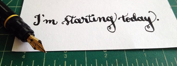 Handwritten Calligraphy Text Messages Project | POPSUGAR Tech