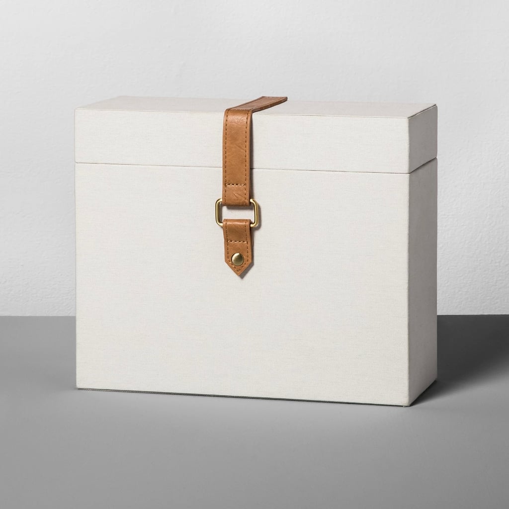 Document Box with Faux Leather | Best Target Gifts 2018 | POPSUGAR UK ...