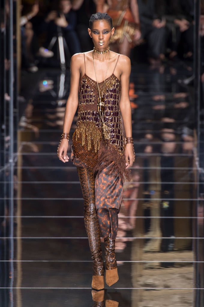 Balmain Fall 2017 Collection | POPSUGAR Fashion