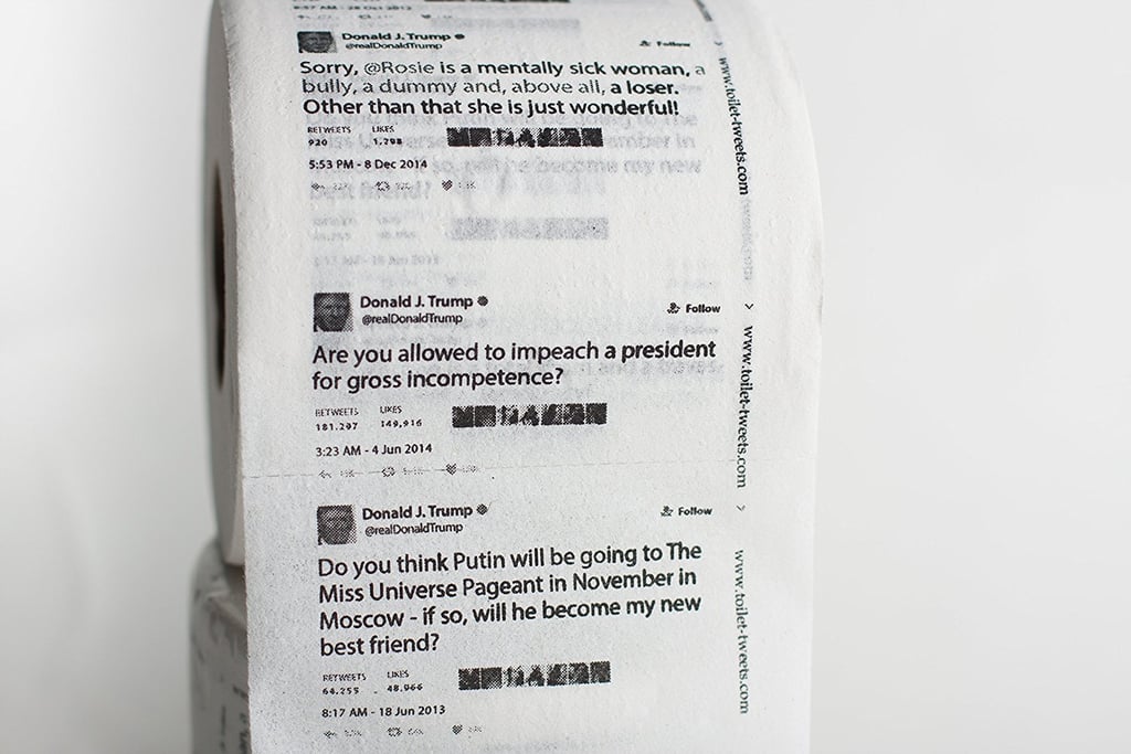 Donald Trump Tweet Toilet Paper | POPSUGAR News