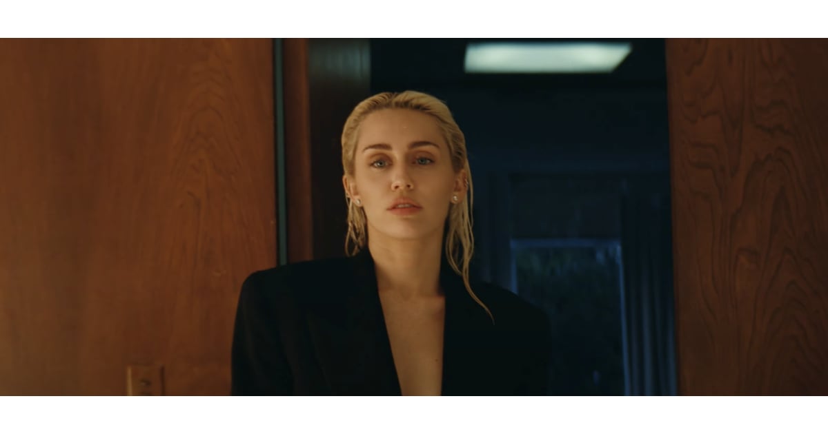 Miley Cyrus's Black Suit in the "Flowers" Music Video | Miley Cyrus ...