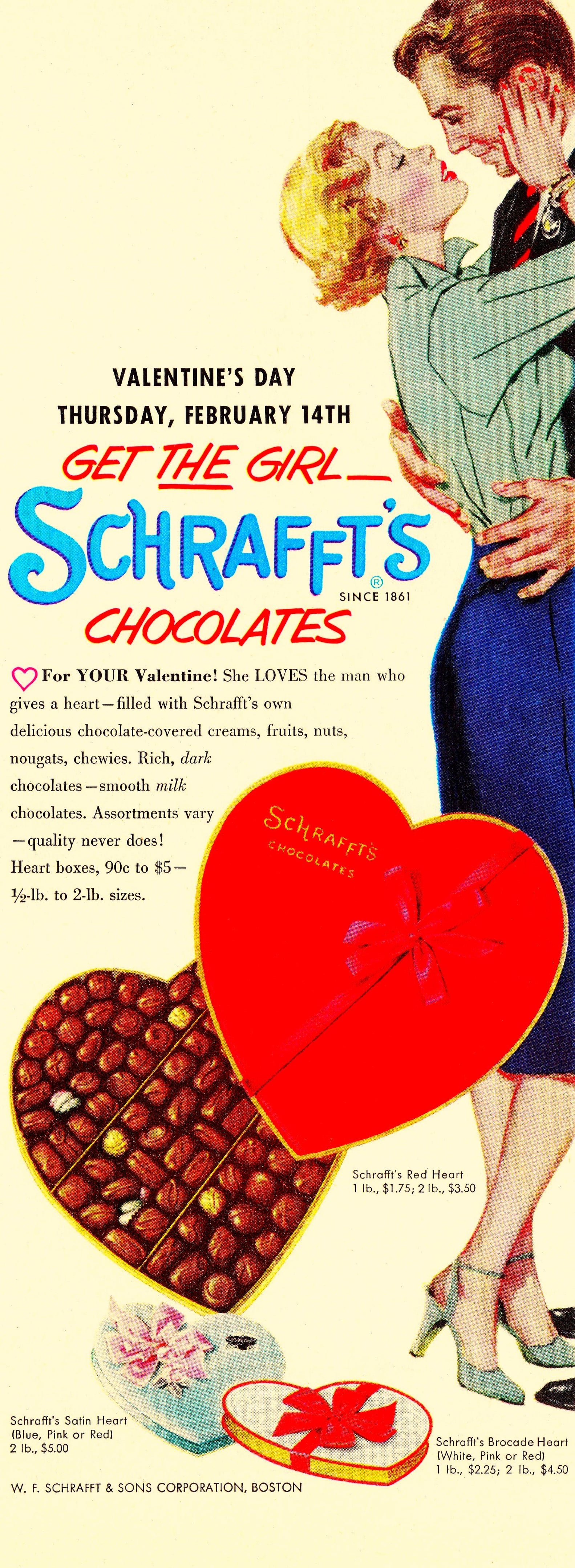 Vintage Valentine's Day Ads | PS Love