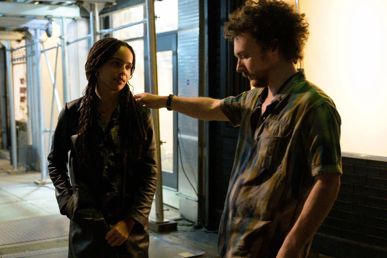 Zoë Kravitz's Leather Jacket as Rob on High Fidelity | POPSUGAR Fashion