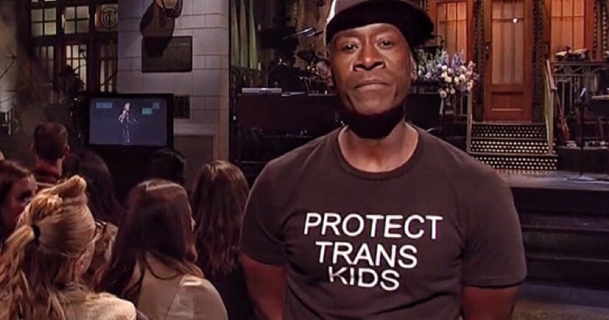 Don Cheadle Wears "Protect Trans Kids" Shirt on SNL 2019 | POPSUGAR ...