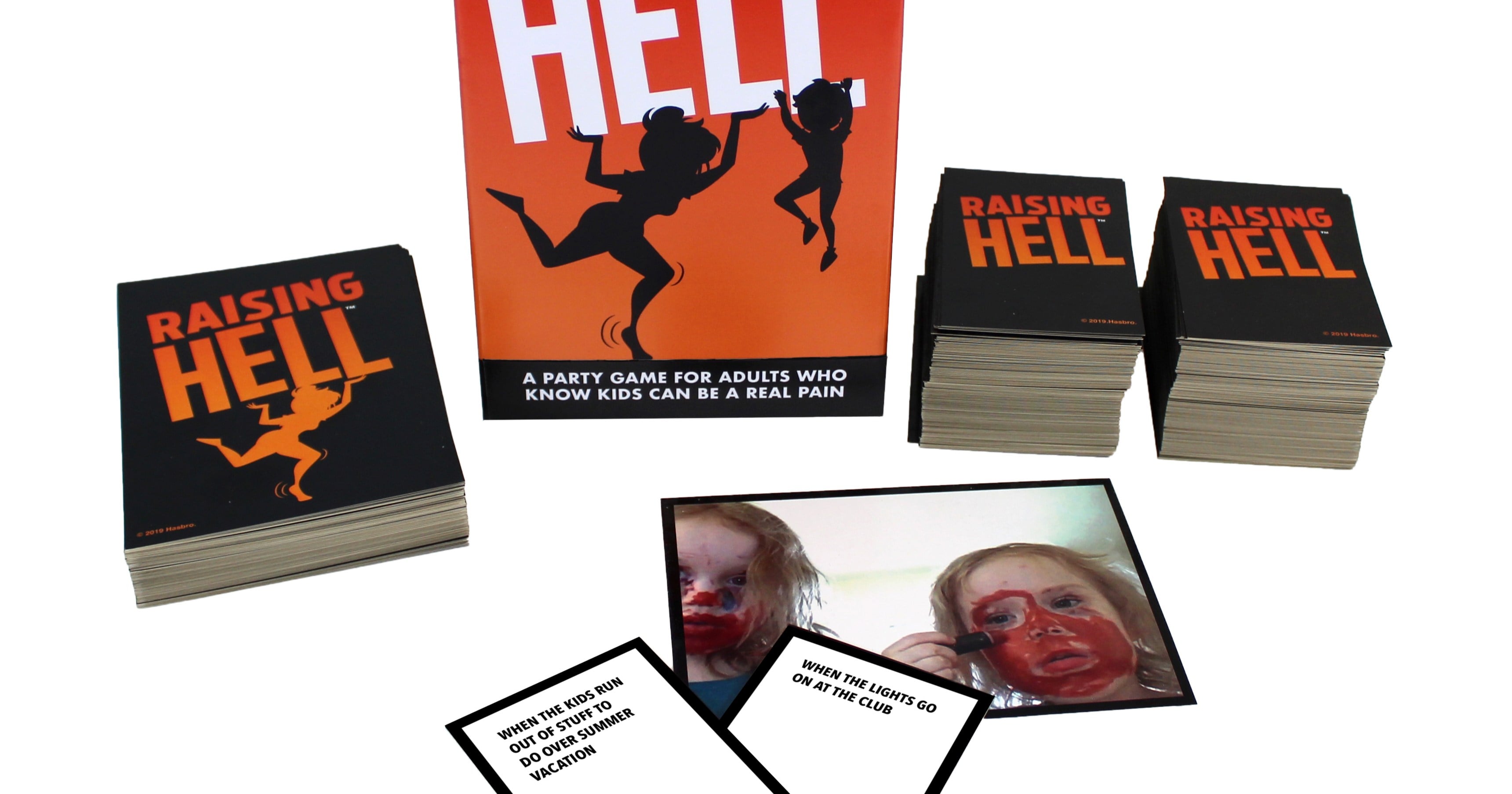 Hasbro Raising Hell Parenting Meme Game | PS Family