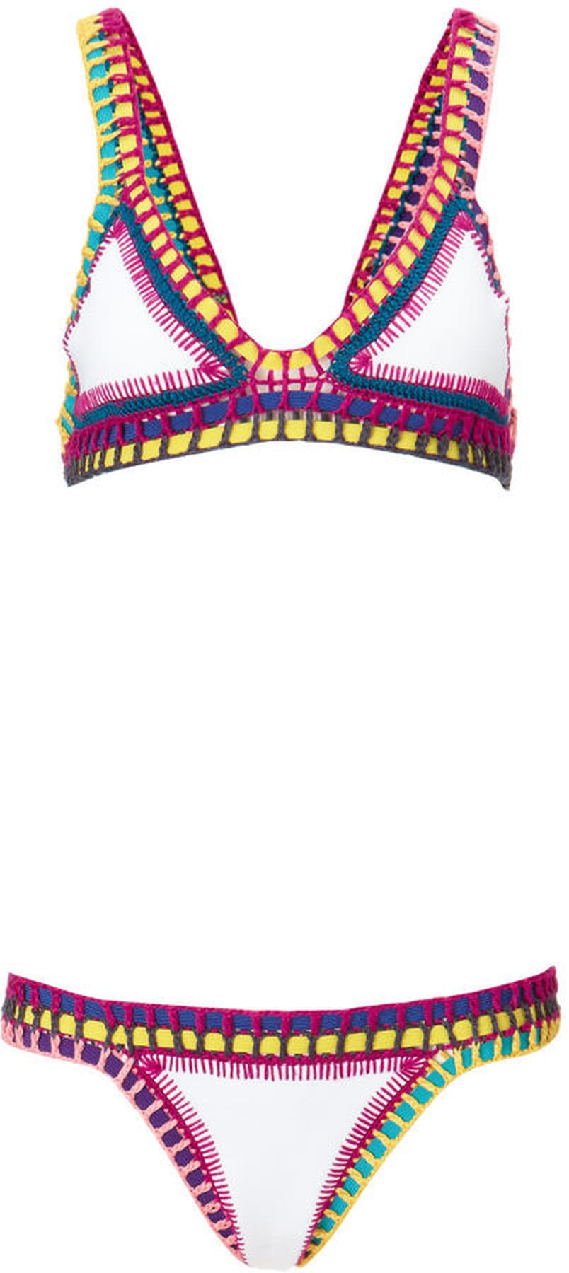 Rainbow Swimsuit Trend | PS Fashion