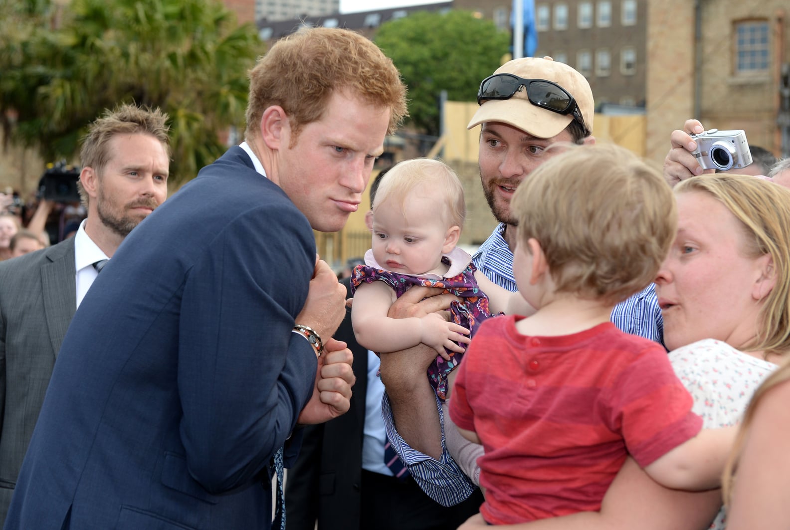 The Cutest Pictures of Prince Harry With Kids | PS Celebrity