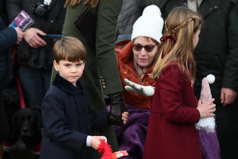 Prince Louis Makes His Royal Christmas Debut | POPSUGAR Celebrity