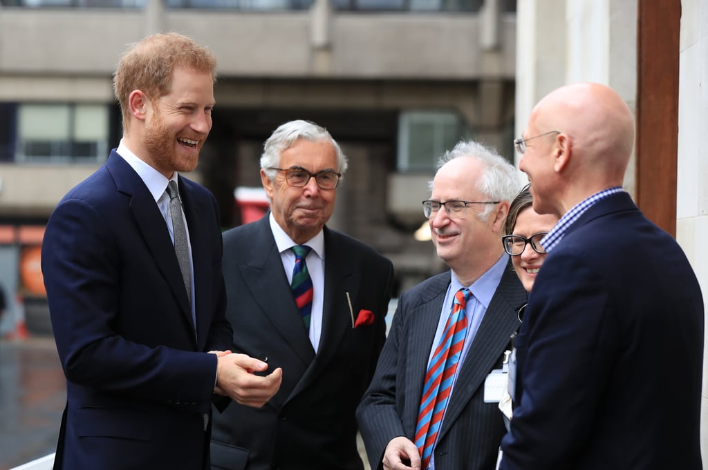 Prince Harry Visits King's College London March 2019 | POPSUGAR Celebrity