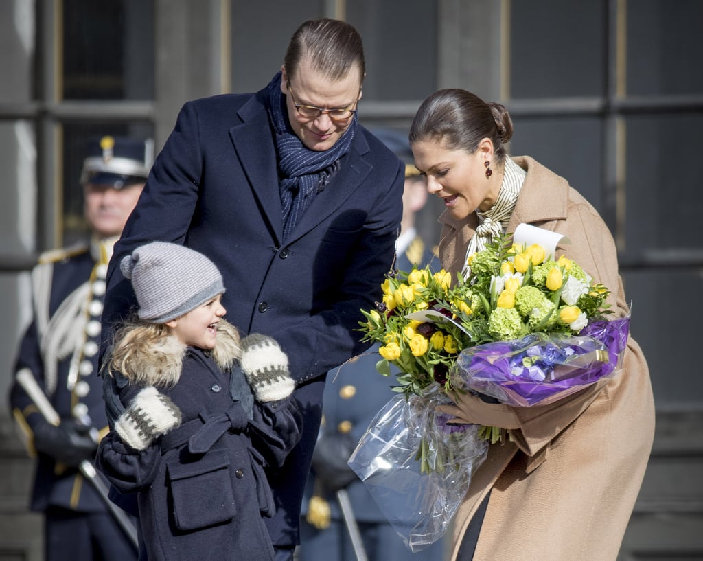 Princess Victoria and Family at Name Day Ceremony March 2017 | POPSUGAR ...