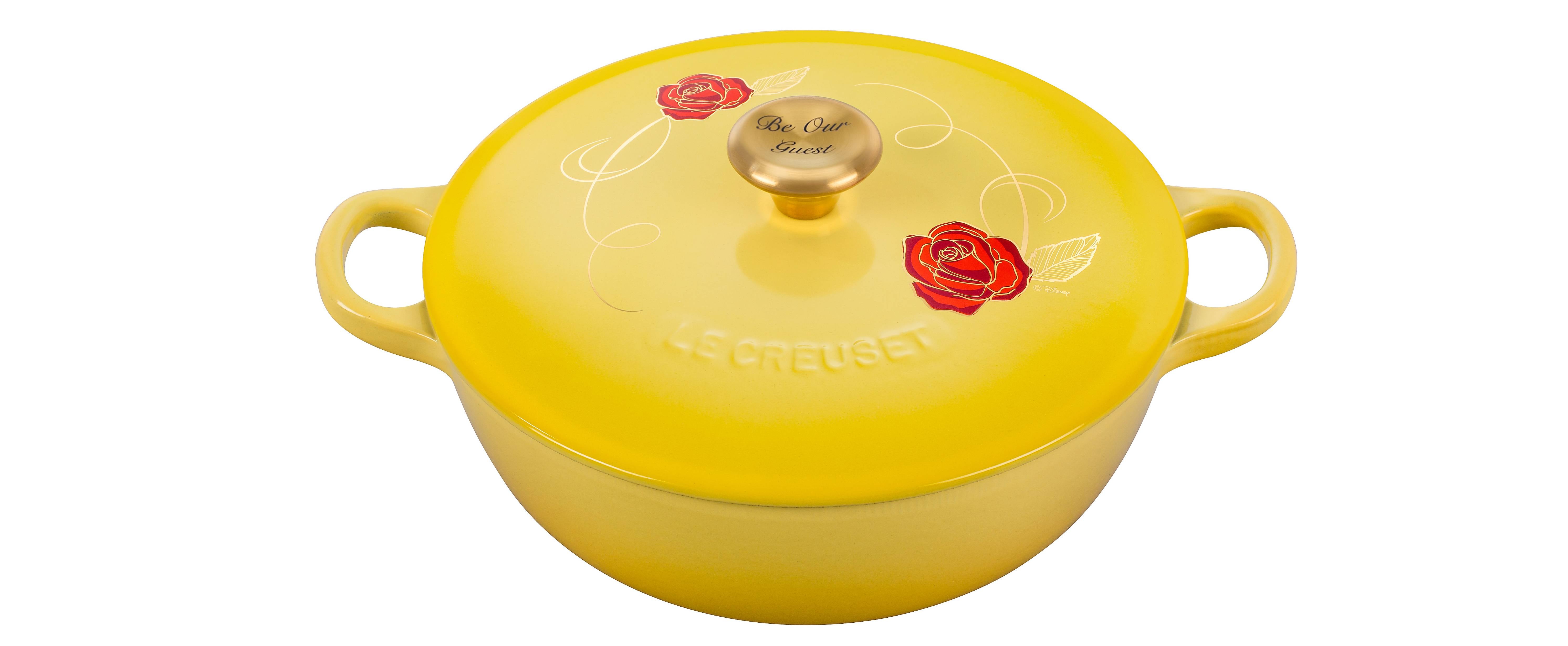 Disney Beauty and the Beast Soup Pot by Le Creuset in Soleil | PS Food