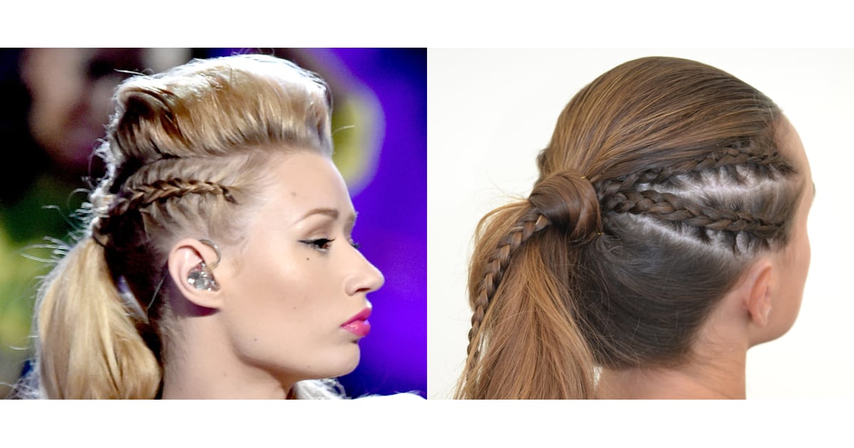 Braided Ponytail Hair Tutorial | POPSUGAR Beauty
