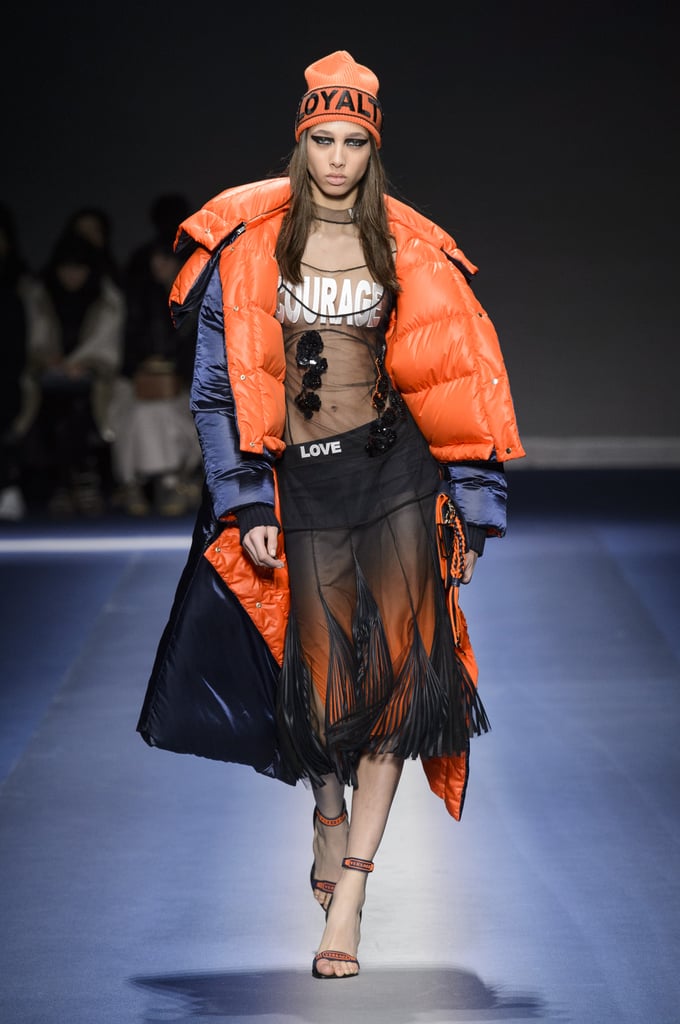 Versace Fall 2017 Runway | POPSUGAR Fashion