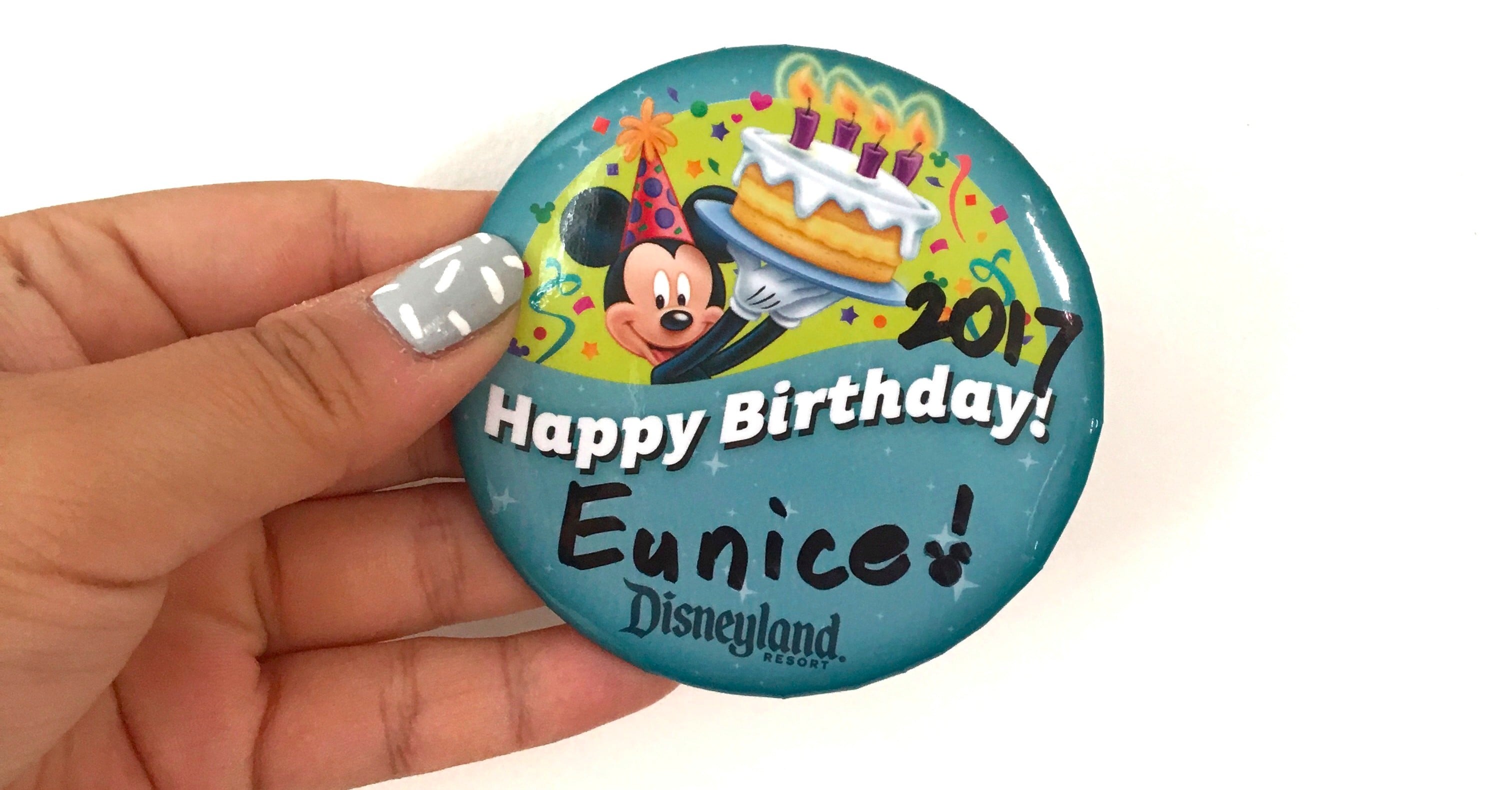 Disneyland Birthday Perks | POPSUGAR Smart Living