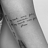 Miley Cyrus's New Tattoos | Miley Cyrus's New Tattoos at the MTV VMAs ...