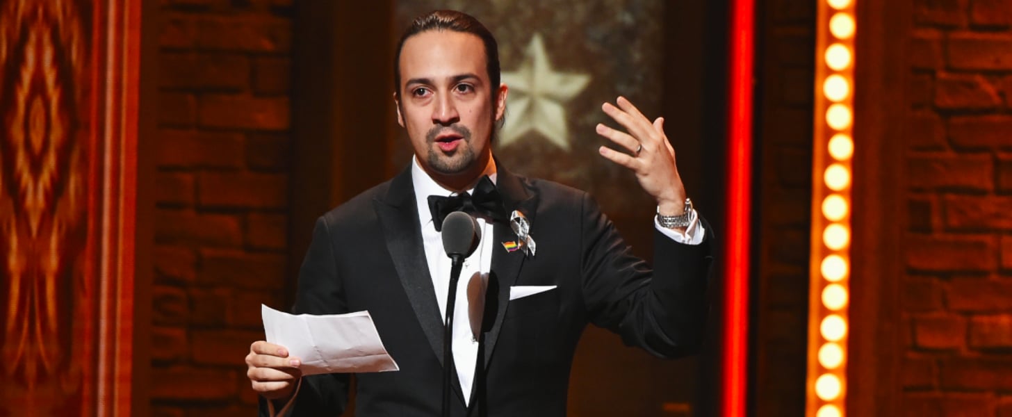 Lin-Manuel Miranda's Acceptance Speech at Tony Awards 2016 | POPSUGAR ...