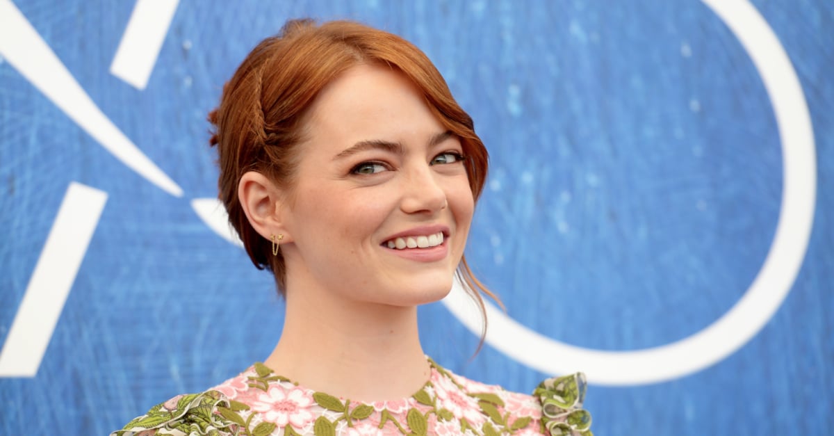 Emma Stone's Braided Updo at the 2016 Venice Film Festival | PS Beauty