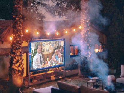 This Portable Projector Lets You Watch TV on Your Ceiling | POPSUGAR Tech