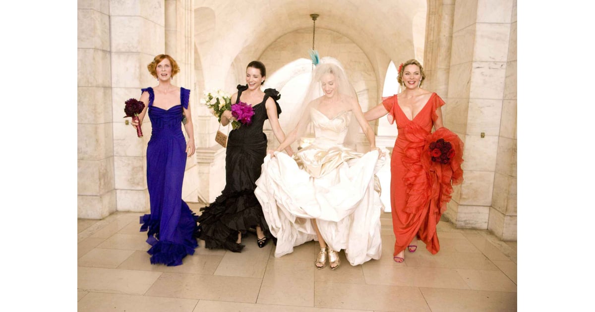 The Wedding Party Sex And The City Wedding Pictures Popsugar Entertainment Photo 6