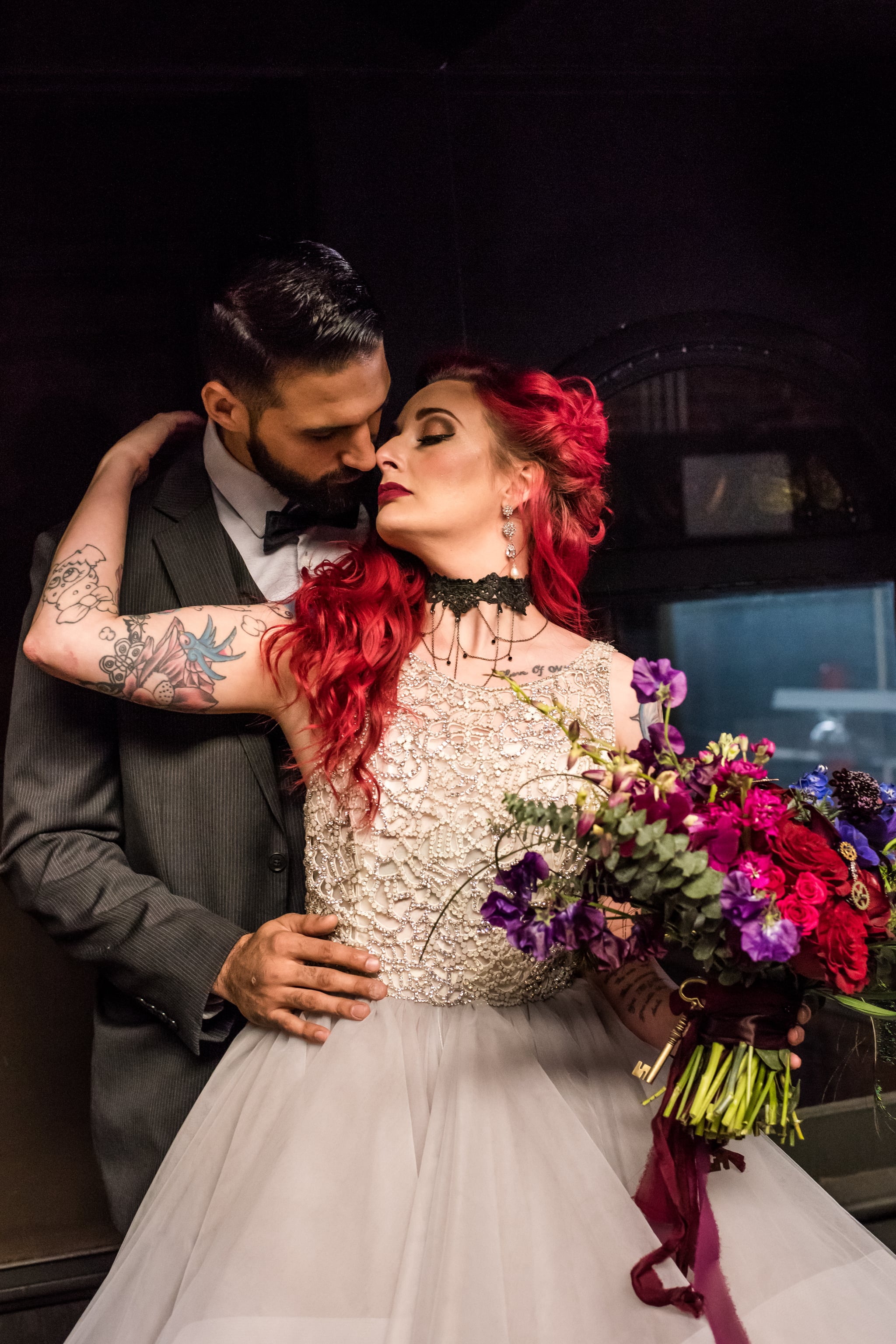 Steampunk Starbucks Wedding