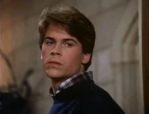 Rob Lowe '80s Movie GIFs | PS Entertainment