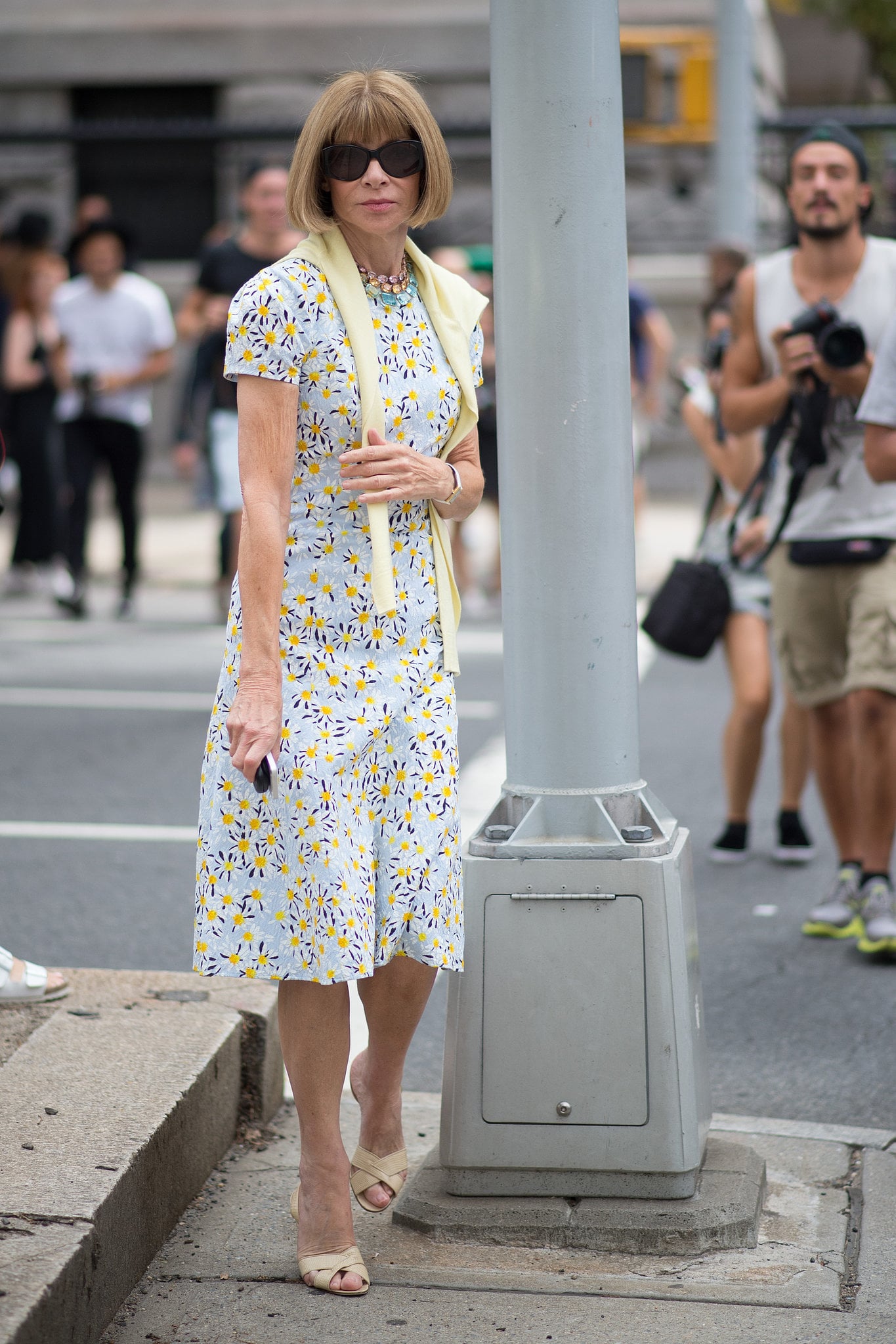 Anna Wintour Street Style