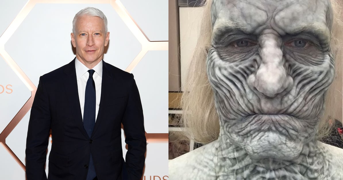Anderson Cooper Game of Thrones White Walker Makeup | PS Beauty