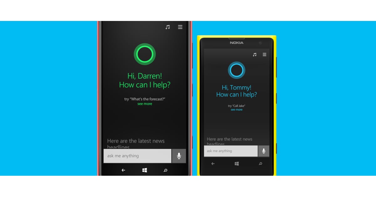 Cortana Windows Phone Voice Assistant | POPSUGAR Tech