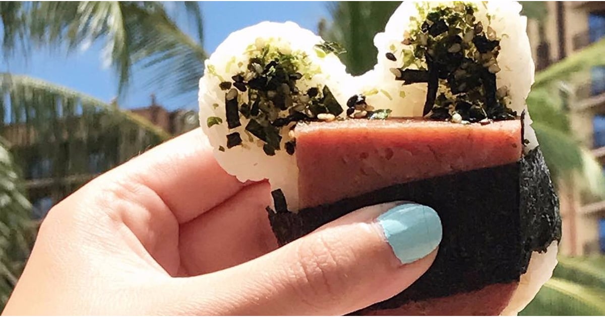 Mickey Mouse Spam Musubi at Disney Aulani Resort | POPSUGAR Food