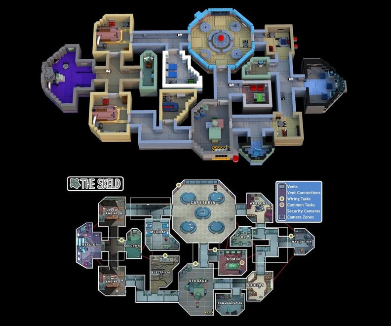 Among Us Lego Ideas "The Skeld" Map Set | POPSUGAR Family