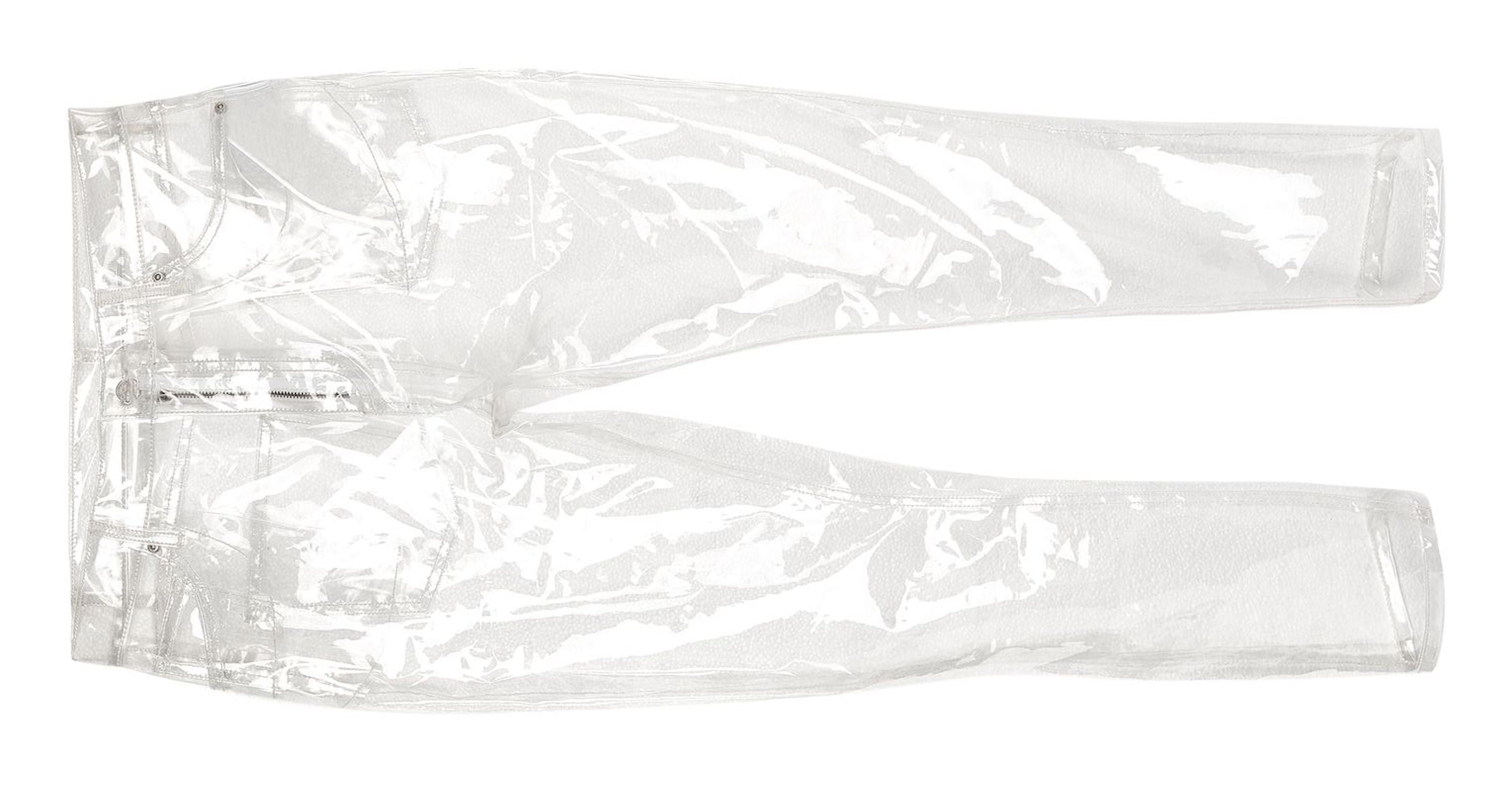 Topshop Clear Plastic Jeans | PS Fashion