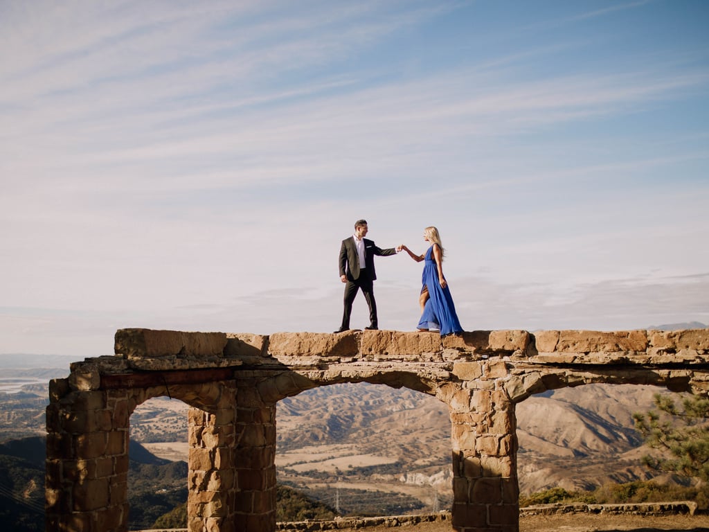 Castle Engagement Shoot | POPSUGAR Love & Sex