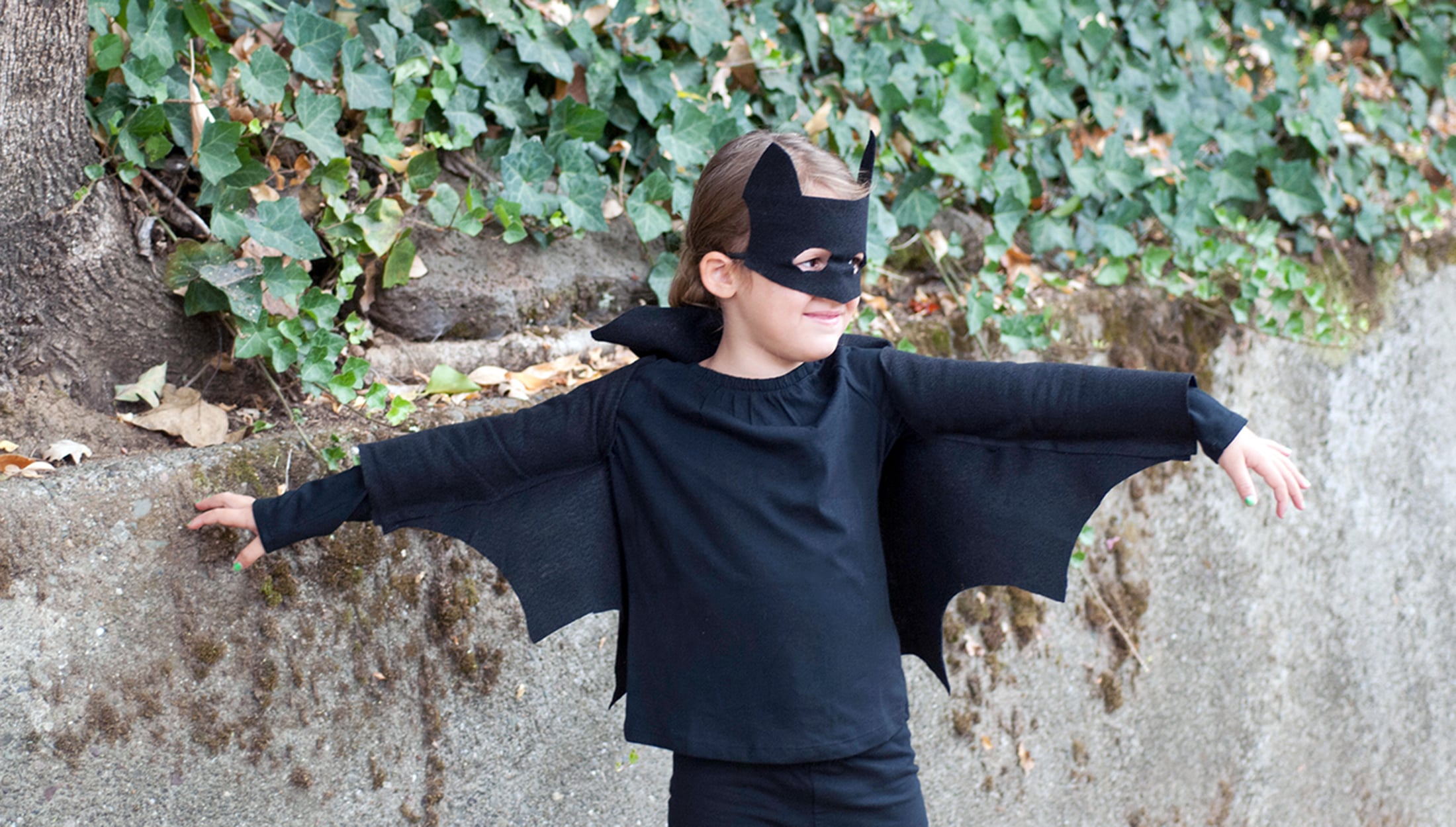 DIY Halloween Bat Costume | PS Family