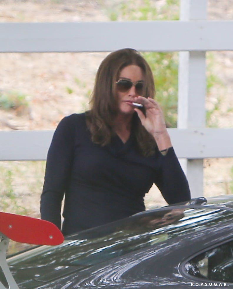 Caitlyn Jenner Driving Her Porsche in Malibu, CA | Pictures | PS Celebrity
