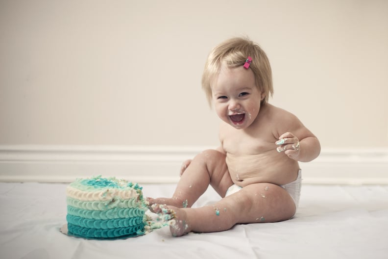 Baby Cake-Smash Photo Ideas | POPSUGAR Family
