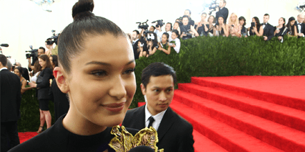 Bella Hadid First Met Gala Interview | Video | POPSUGAR Celebrity