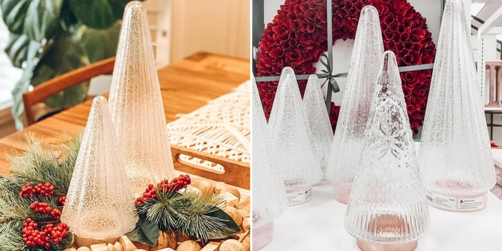 Target's Modern Glass Christmas Trees Decorations | POPSUGAR Home