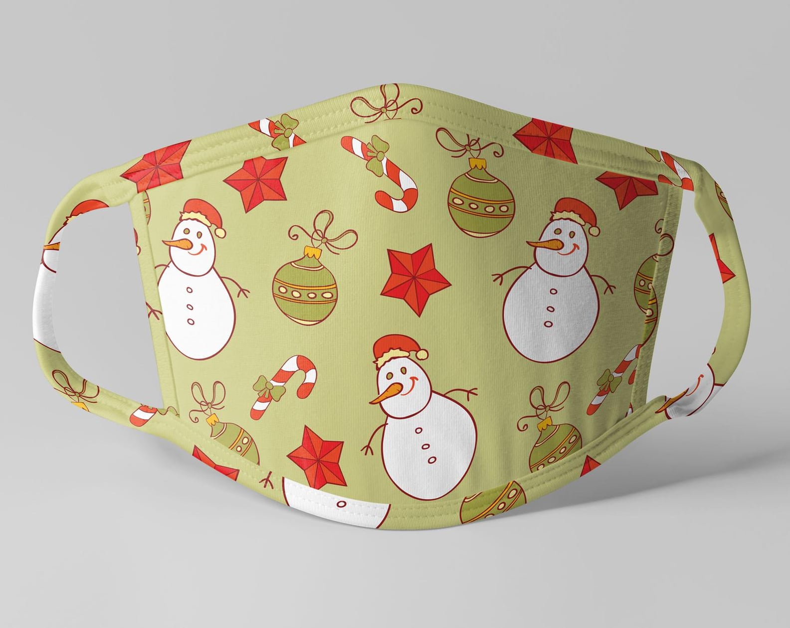 Christmas-Themed Fabric Face Masks | PS Smart Living