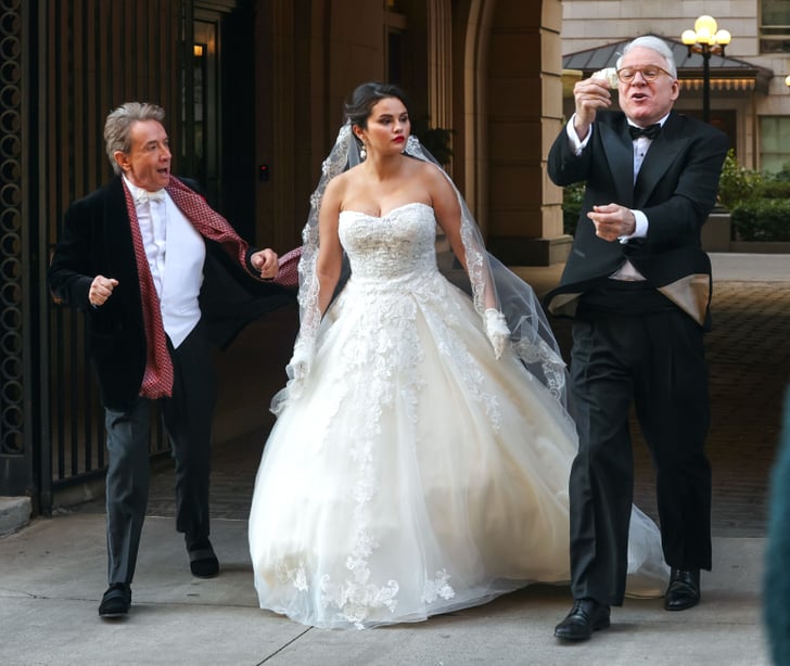 Selena Gomezs Wedding Dress In Only Murders In The Building Popsugar