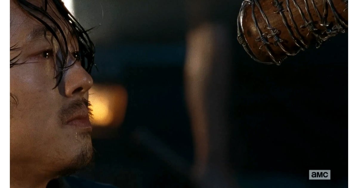 A Close Inspection of the Counting Indicates Negan Landed on Glenn ...