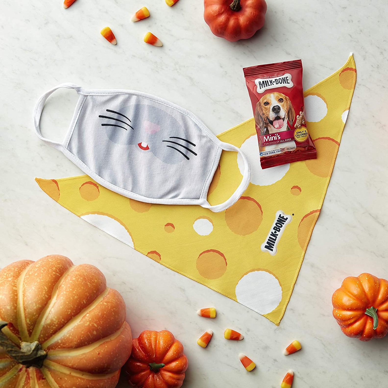 Milk-Bone Halloween Face Masks and Bandanas For Dogs | PS Pets