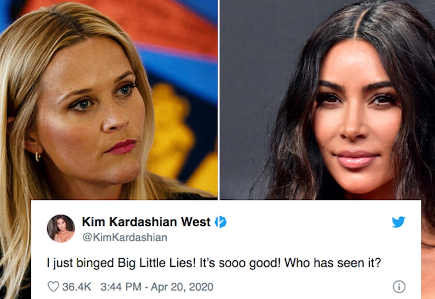 Kim Kardashian Just Discovered Big Little Lies 3 Years Later | POPSUGAR ...