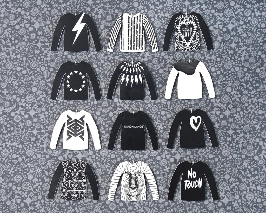 Shop Schitt's Creek David Rose Sweater Ornaments on Etsy | POPSUGAR Home