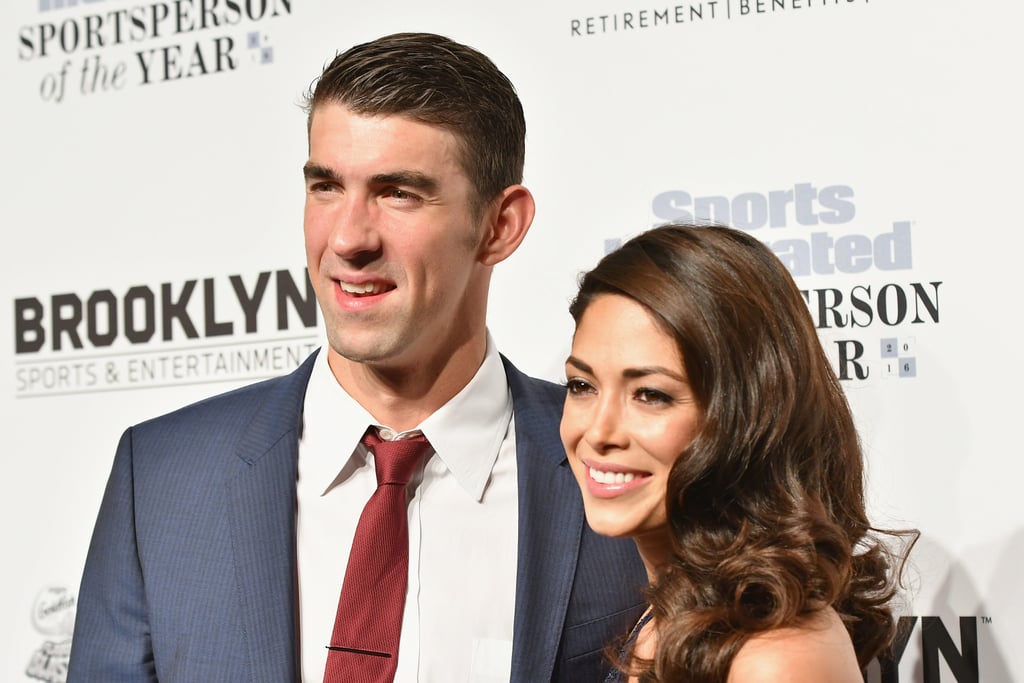 Michael Phelps and Wife Nicole Sports Illustrated Event 2016 | POPSUGAR ...