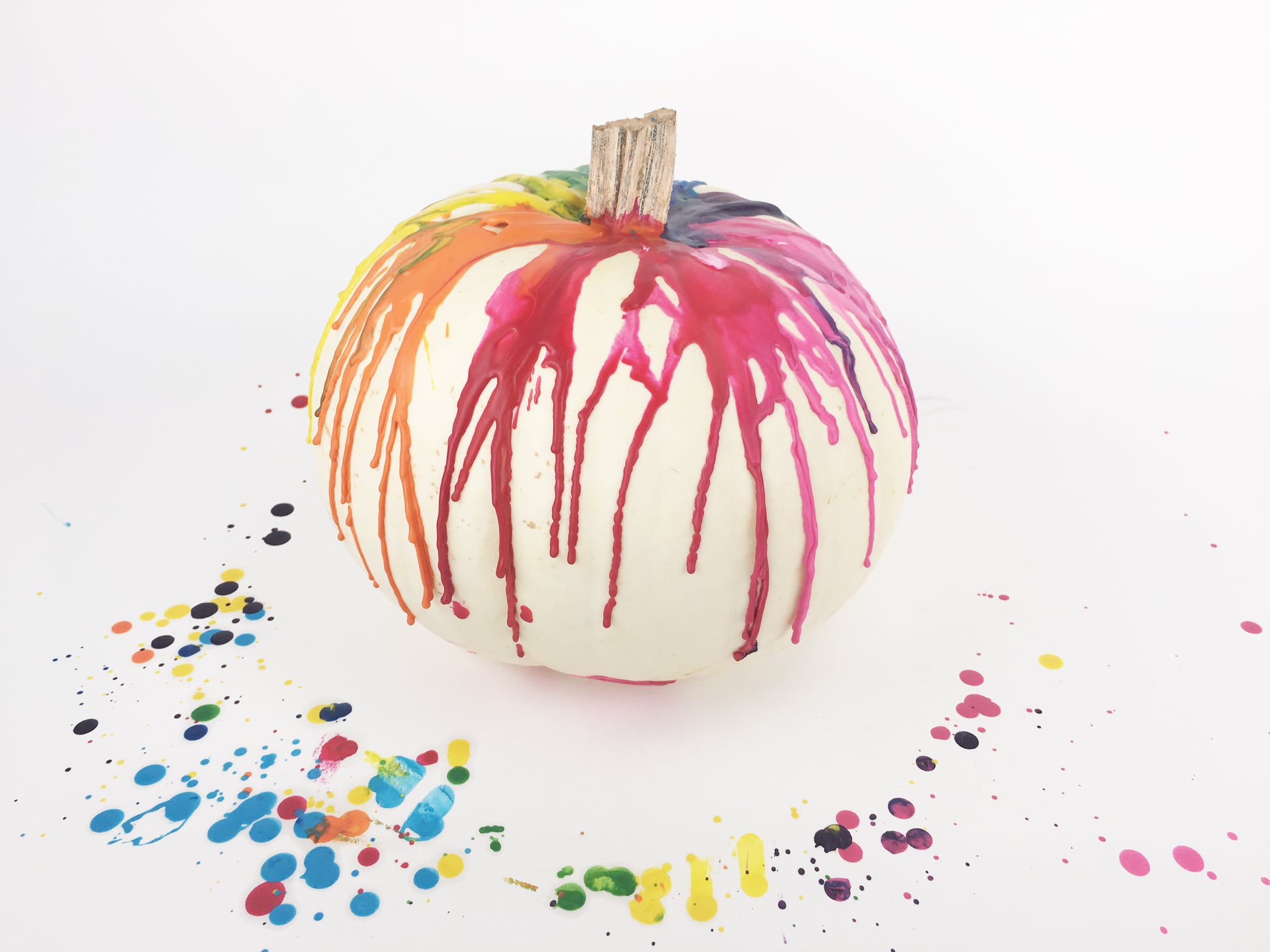 Rainbow Pumpkin DIY | POPSUGAR Smart Living